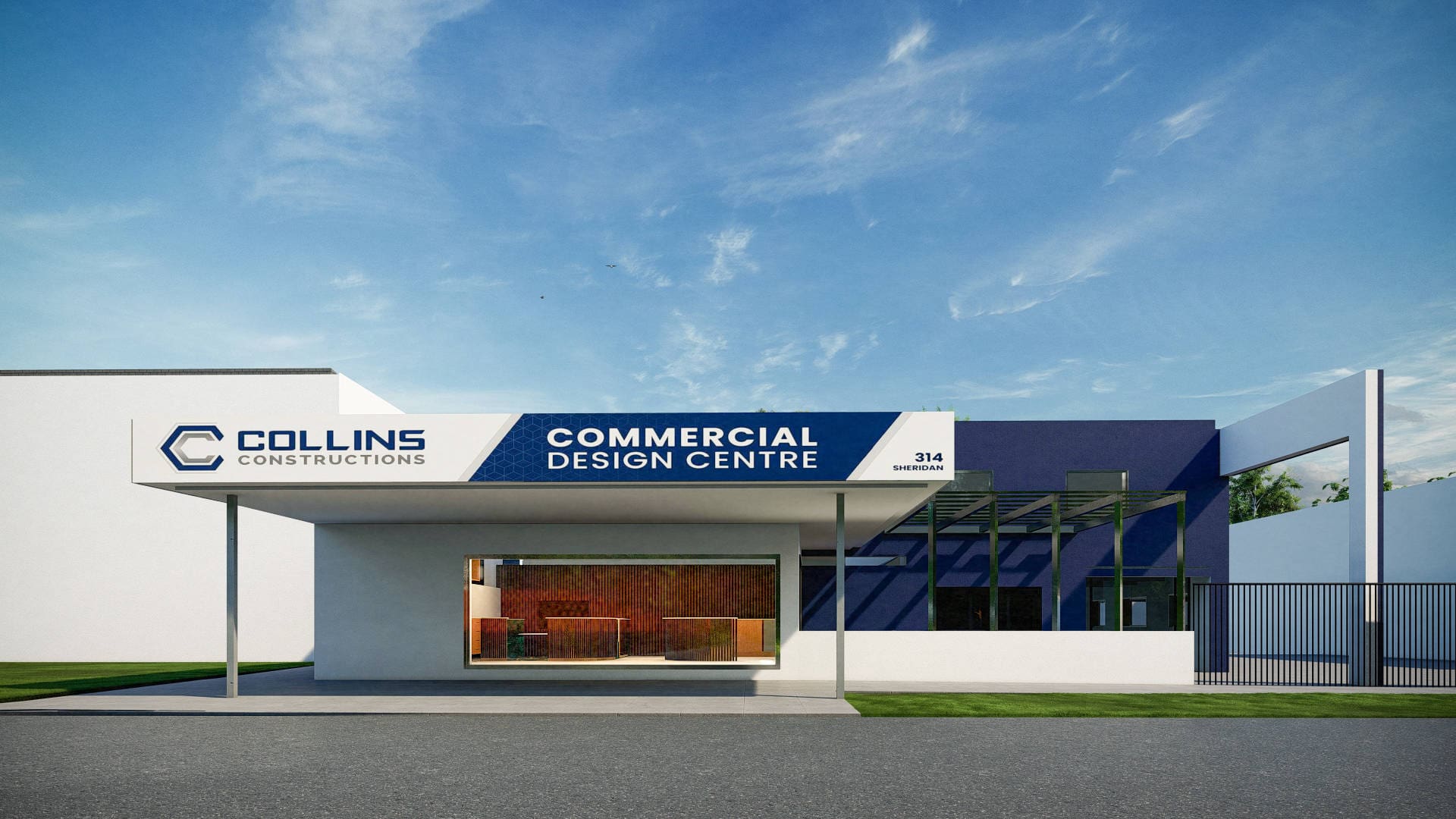 Collins Constructions Commercial Design Centre Construction - Collins ...